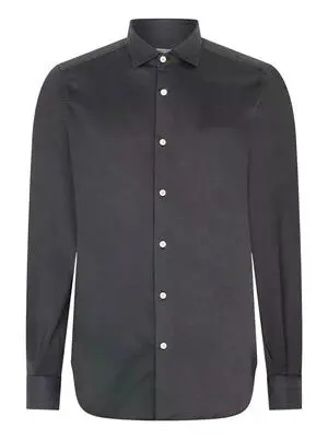 Boglioli Long-sleeved Button-down Shirt - Grey