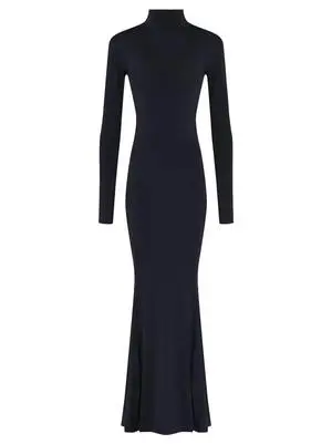 AMIR SLAMA X Astrid High-neck Maxi Dress - Black