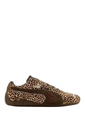 PUMA Speedcat Leopard Sneakers - Brown