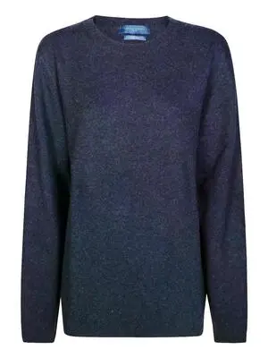 DANIELE FIESOLI Long-sleeve Crew Neck Sweater - Blue