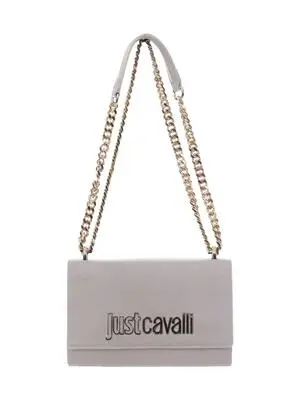 Just Cavalli Logo-plaque Crossbody Bag - Grey