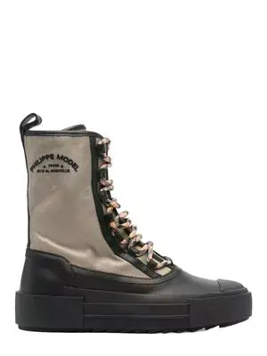 Philippe Model High Top Sneakers - Neutrals
