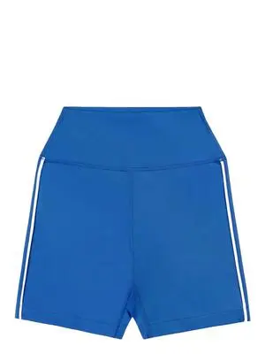 SPORTY & RICH Stripe-detail Shorts - Blue
