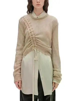 ANN DEMEULEMEESTER Zinaida Sweater - Neutrals
