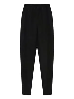 Balenciaga Elasticated-waistband Palazzo Pants - Black