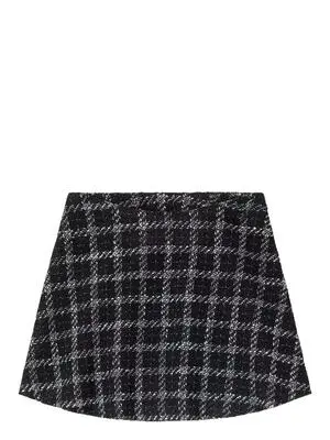 DIESEL A-line Mini Skirt - Black