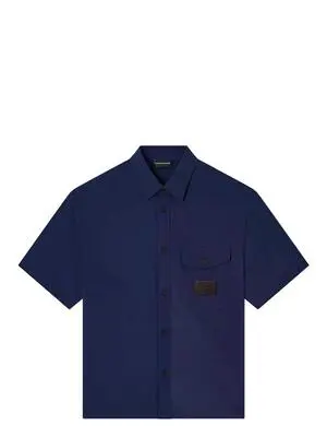Emporio Armani Patch-pocket Shirt - Blue