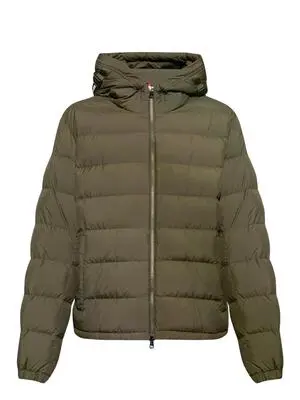 Moncler Laveraet Hooded Down Jacket - Green