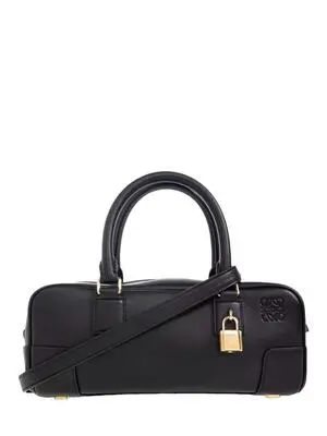 Loewe Amazona 23 Cropped Tote Bag - Black