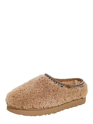 UGG Tasman Maxi Curly Slippers - Chestnut