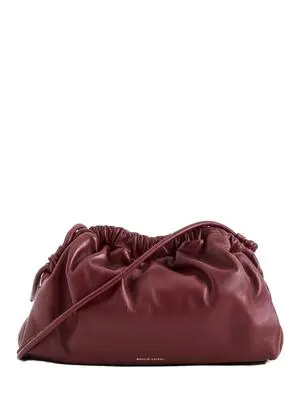 MANSUR GAVRIEL Mini Cloud Crossbody Clutch - Oxblood