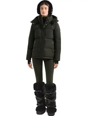 Rudsak Joon H Down Puffer Jacket - Olive