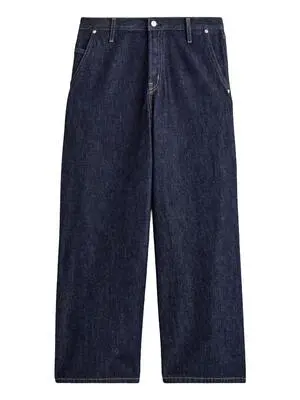 Cos Wide-Leg Denim Pants Dark Blue
