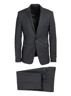 Emporio Armani David Line Suit Size Virgin Wool - Grey