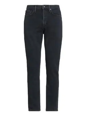 Rag & Bone Tapered Jeans With Embroidered Logo - Blue