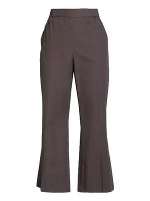 Fabiana Filippi Bootcut Cotton Pants - Brown