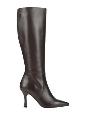 POLLINI Boots In Calfskin Leather - Brown