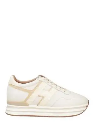Hogan Leather Low-top Sneakers - Off White