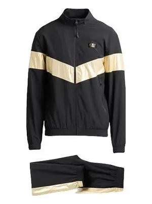 EA7 Tracksuit Size Polyester, Elastane - Black