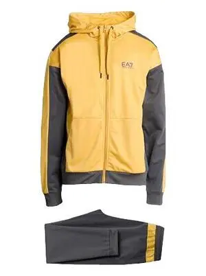 EA7 EA7 Polyester Tracksuit Yellow