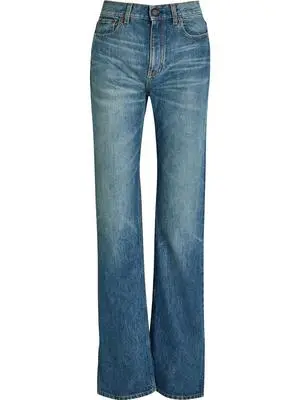 Chloé Slim Straight-leg Jeans - Denim