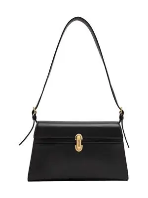SAVETTE Symmetry Leather Shoulder Bag