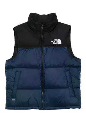 The North Face Quilted Zip-up Gilet - Blue