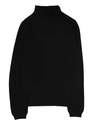GRAN SASSO Roll-neck Sweater - Black