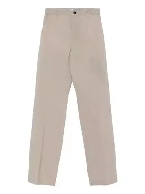 COVERT Pressed-crease Trousers - Neutrals