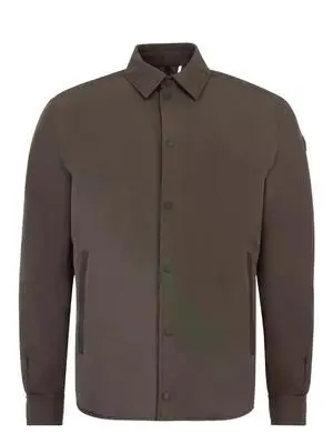 Moncler Gascogne Buttoned Shirt Jacket - Brown