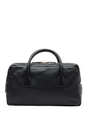 Calvin Klein America Medium Leather Tote Bag - Black