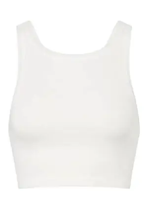 Calvin Klein Cotton-blend Tank Top - White
