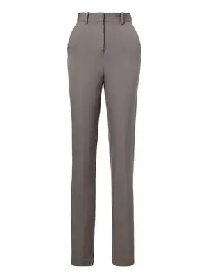 CALVIN KLEIN Lucia High-Rise Slim Wool Pants