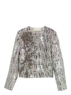 ELIE SAAB Sequin-Embellished Jacket