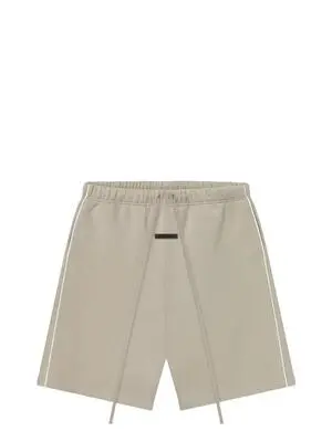 Fear Of God Essentials Relaxed Fleece Piping Sweatshort Timber/cloud White