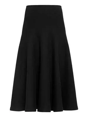 Alaïa A-line Skirt - Noir Alaia