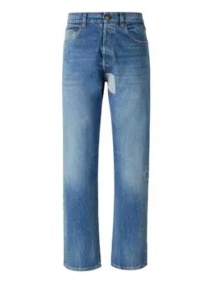 MAISON MARGIELA Wide Straight Jeans - Denim Blue