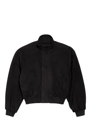 Balenciaga Vintage Suede Blouson - Black