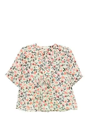 Ulla Johnson Calla Floral Top - Neutrals