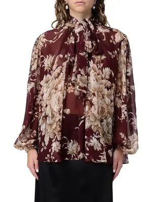 Dolce & Gabbana Floral Print Top - Pink