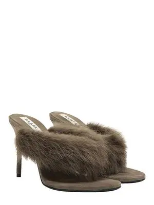 Alaïa Thong Mule - Taupe