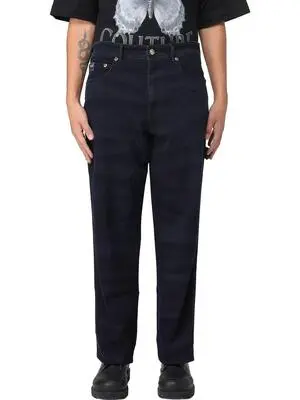 Versace Straight Leg Jeans - Navy