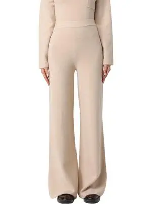 Max Mara Wide Leg Pants Beige