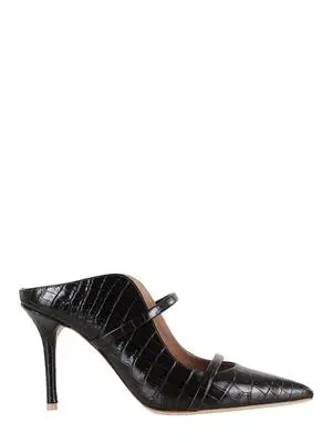 MALONE SOULIERS Mules - Ebony