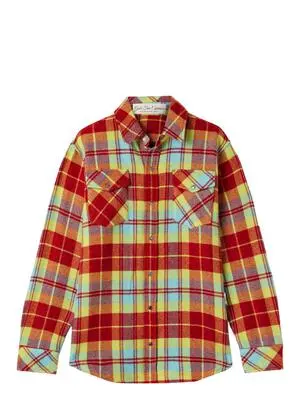 GOD’S TRUE CASHMERE Checked Cashmere Shirt Multi