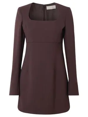 LIBEROWE Judy Twill Mini Dress - Purple