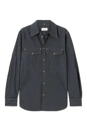 LEMAIRE Organic Cotton Shirt Gray
