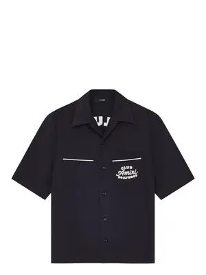 Amiri Club Camp Shirt - Black