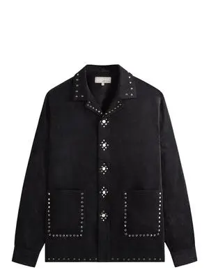 Kith Kin Sawyer Long-sleeve Camp Collar Shirt - Black