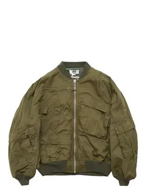 Junya Watanabe X Needles Patchwork Bomber Jacket - Green